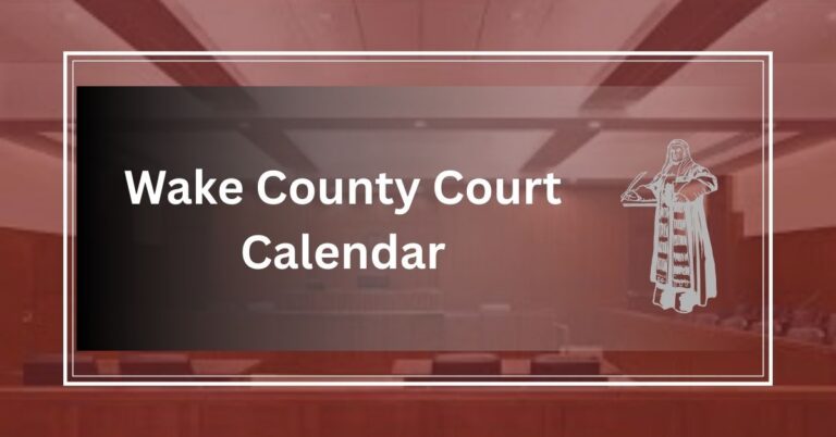 Wake County Court Calendar